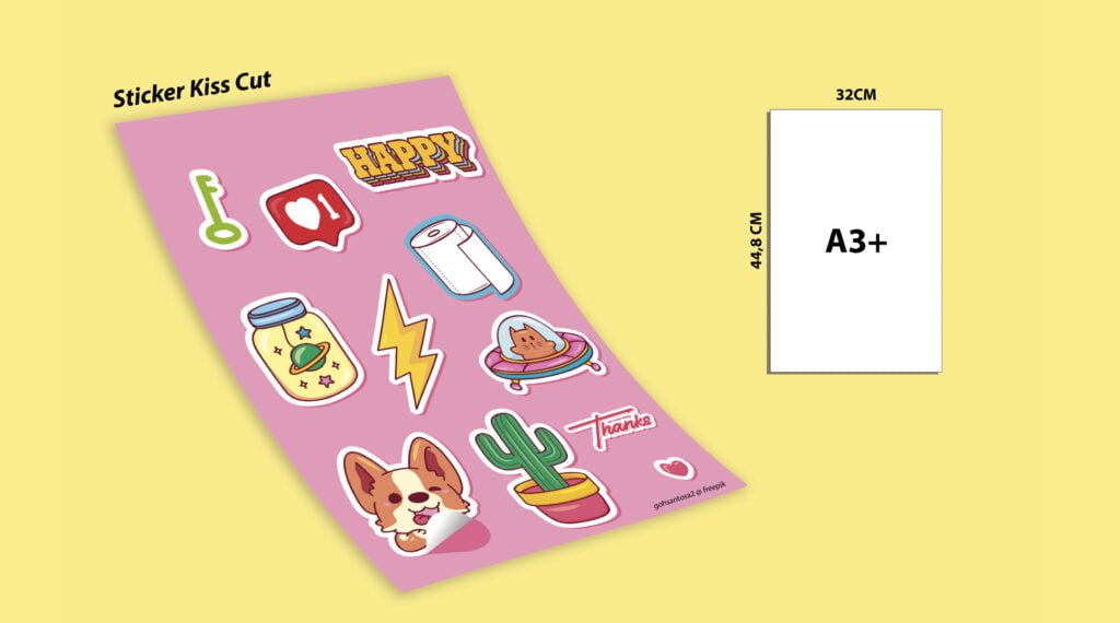 Jumlah Stiker Kertas Ukuran A3, Berikut Cara Menghitungnya