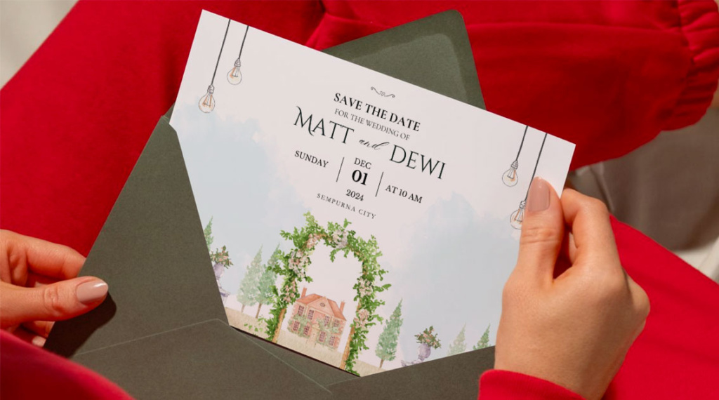 Inspirasi Undangan Pernikahan Minimalis yang Elegan dan Modern ...