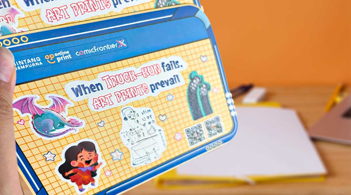 Cara Membuat Desain Stiker Lucu Kekinian - Onlineprint.co.id Blog