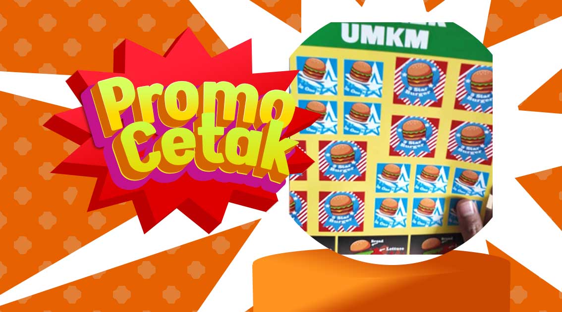 Promo Cetak Stiker Label Cuma 12 Ribuan - Onlineprint.co.id Blog